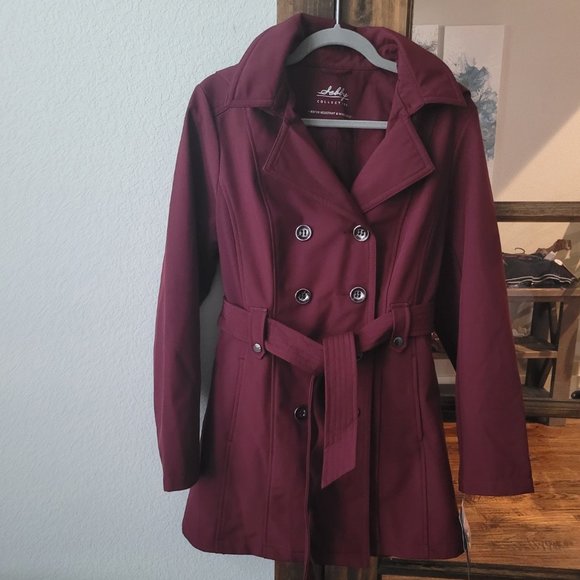 Sebby | Jackets & Coats | Nwt Womens Sebby Double Breasted Belted ...